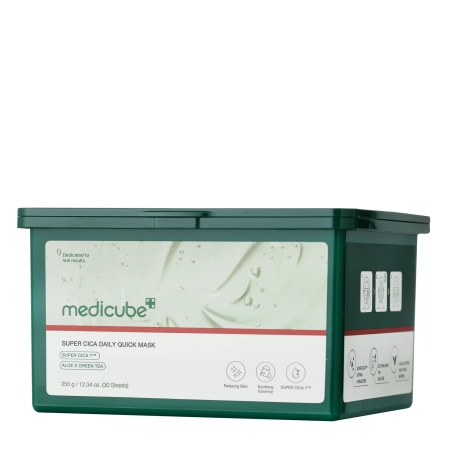 Medicube - Super Cica Daily Quick Mask - Sada upokojujúcich ...